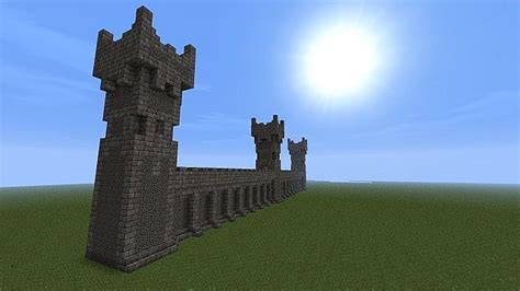 Medieval Minecraft Castle Wall Designs Winplaybox