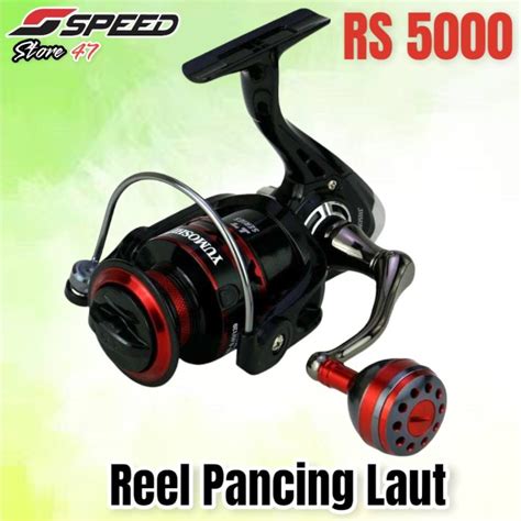 Jual Reel Pancing Power Handle Rell Spinning Metal Material Rill