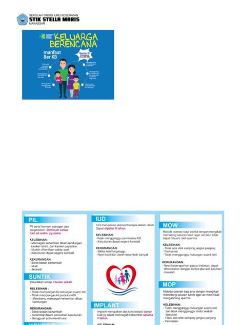 Leaflet Alat Kontrasepsi Pdf