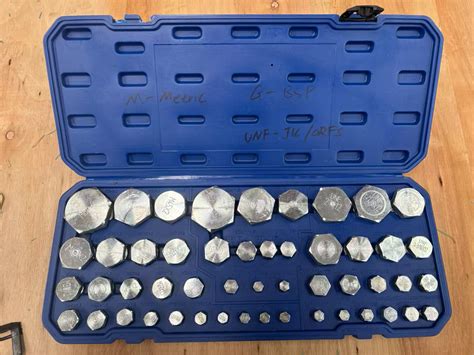 Hydralic Fittings Thread Identification Kit