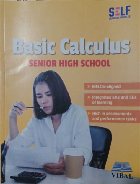 Basic Calculus Self Learning Module Hobbies And Toys Books And Magazines