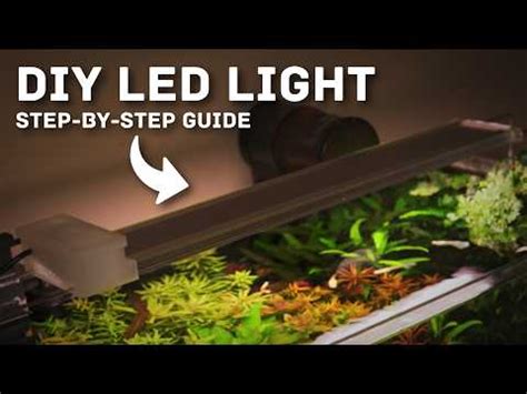 How To Make Diy Led Lights For Aquarium
