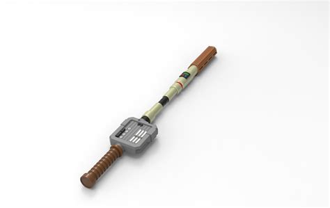 Star Trek Jaylah Rifle 3d Model 3d Printable Cgtrader