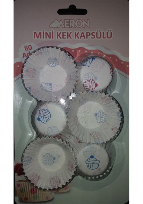 Mini Kek Kapsülü Kalıbı 80 Adet Fiyatları Ve Özellikleri