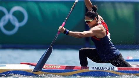 María José Mailliard Logra Plata Para Chile En El Canotaje
