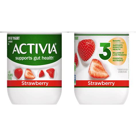 Activia® Peach Probiotic Yogurt
