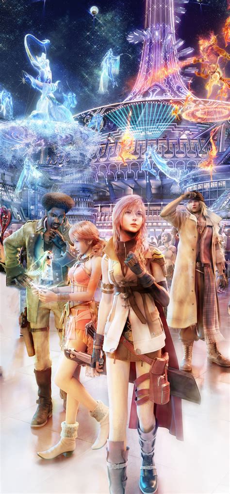 Final Fantasy Xiii Characters Wallpaper Final Fantasy Video Game
