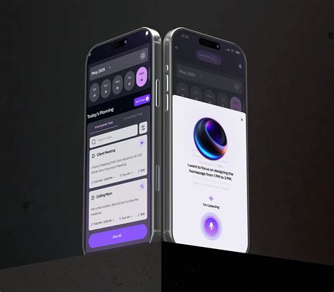 Syntra Ai Powered Assistant Mobile App Ui Design Behance