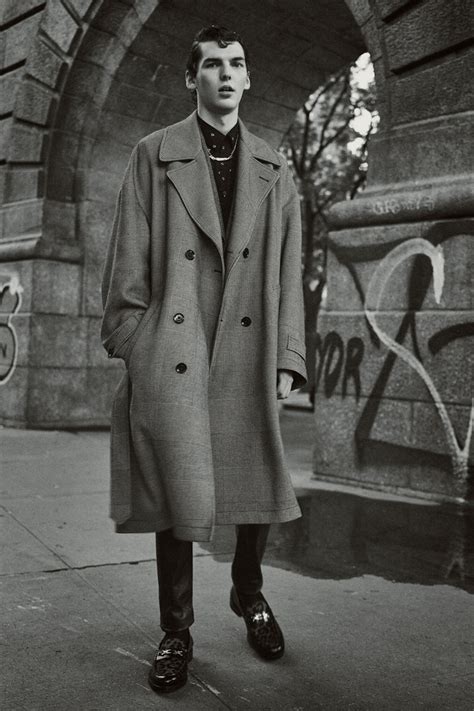 Eli Epperson Models Zara Man Fall Winter 2019 20 Collection