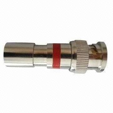 Buy Wholesale China Bnc Compression Connector Made Of Brass Compliant With Rohs Directive