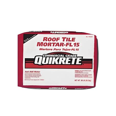 Quikrete Roof Tile Mortar Fl15 Icasa Usa Building Material Distributor