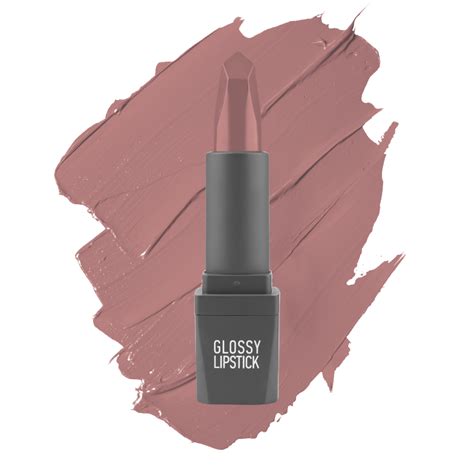 Glossy Lipstick 304 Nude Apricot Alix Avien