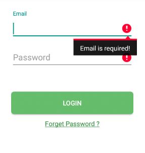 Styling Form Using TextInputLayout Mobikul