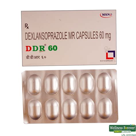 Buy Ddr 60mg 10 Capsules Online At Best Prices Wellness Forever