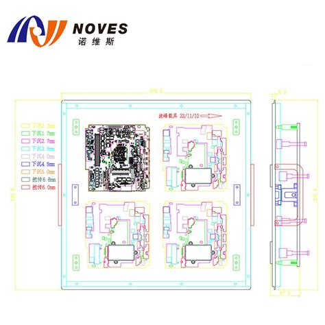 Wave Soldering Frame Pcb Wave Solder Tooling Jig Design