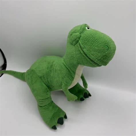 Disney Toys Disney Store Pixar Toy Story Rex Plush Dinosaur Green