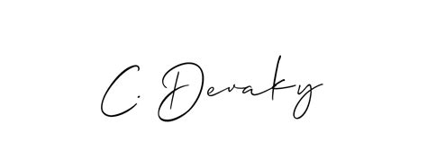 100 C Devaky Name Signature Style Ideas New E Sign