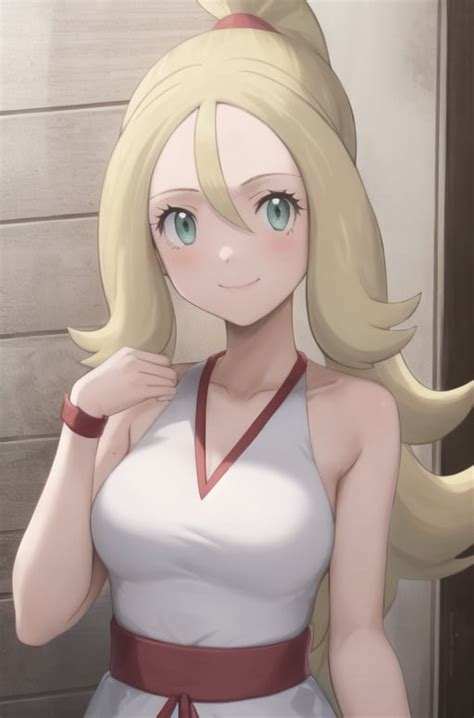 Korrina Pokemon コルニ v Beta image created by TecnoIA Tensor Art