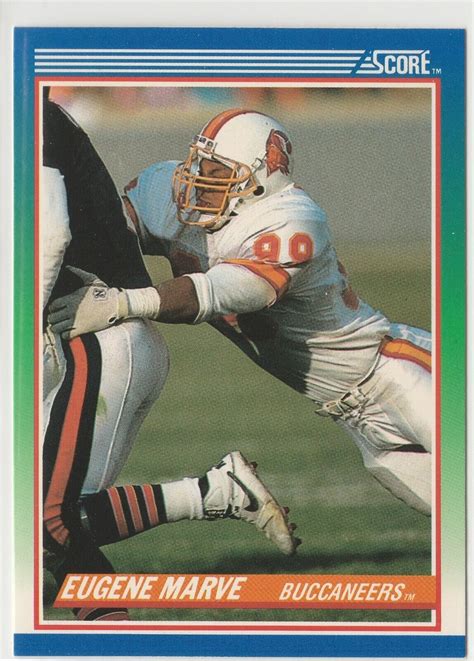 1990 Score Eugene Marve 109