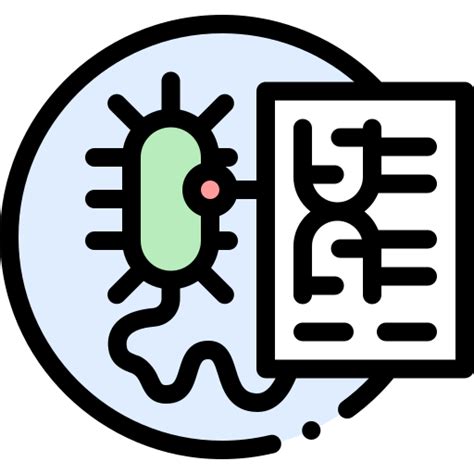 Bacterium Detailed Rounded Lineal Color Icon