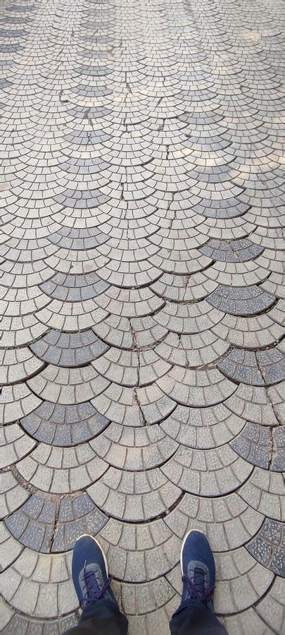 Pavement Tiles Pattern Stock Image Image Of Cobblestone 258101295