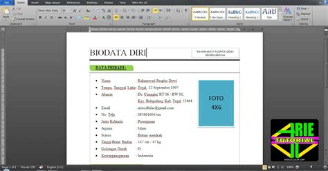 Cara Membuat Biodata Di Javascript Pemrograman Web Membuat Biodata