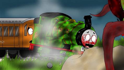 Percy The Green Engine Sodor Fallout By Largeman100y On Deviantart