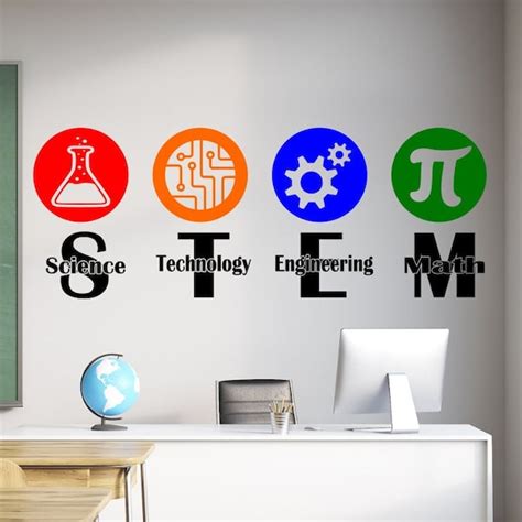 Stem Wall Decal Etsy