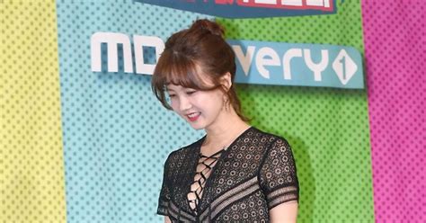 포토 박소현 과감한 시스루 패션