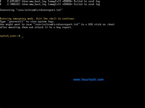 how to boot rhel 8 centos 8 in rescue mode