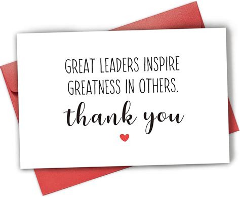 Funny Leader Thank You Card Happy Bosss Day Card For Men