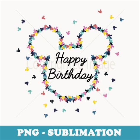 Disney Mickey And Friends Happy Birthday Mickey Confetti P Inspire