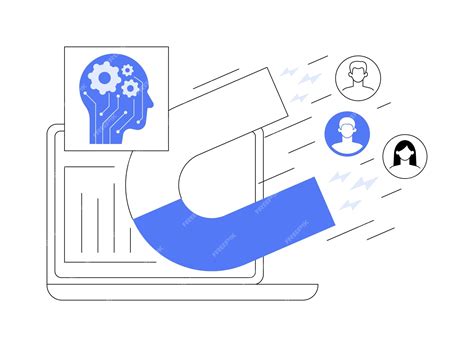 Premium Vector Aienhanced Automated Customer Engagement Abstract