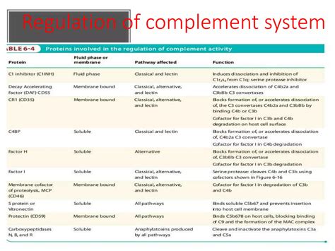 The Complement System In Immunology Pptx