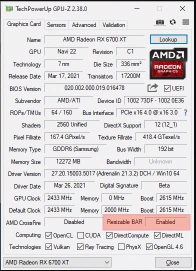 ReBar Causing VRAM Overusage And Decreases Available VRAM Amount In MSFS Page Install