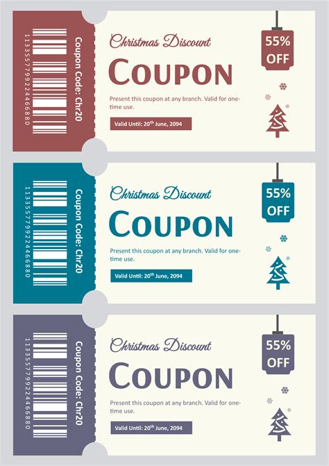 Coupon Template Ms Word