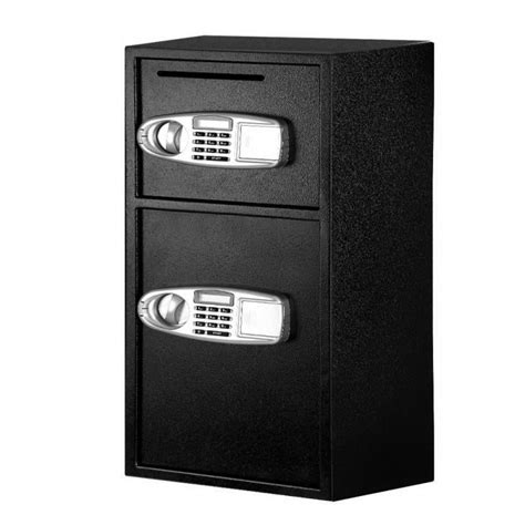 UL TECH Electronic Safe Digital Security Box Double Door LCD Display