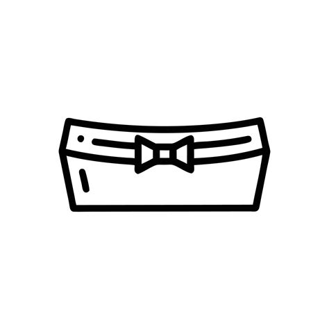 Chic Cummerbund Design For Formal Attire 57078577 Vector Art At Vecteezy