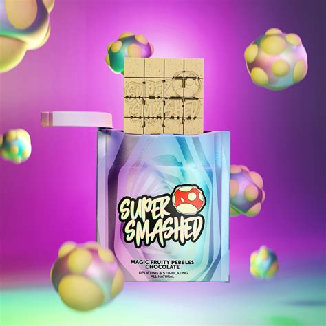 Fruity Pebbles White Chocolate Bar 16 Servings 16 Servings 25g P