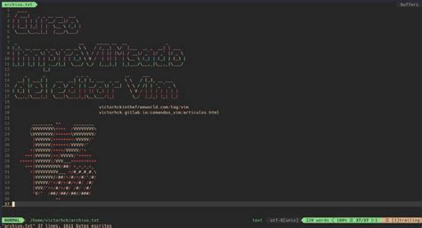 Curso De Vim Vim Airline Una Barra De Estado Con Estilo Para Vim Victorhck In The Free World