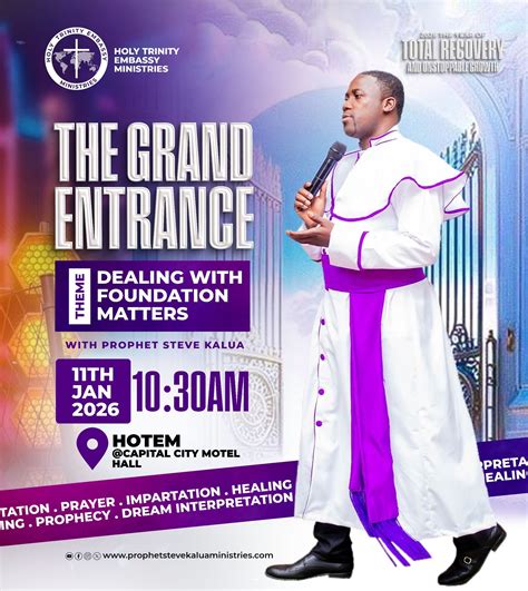 Prophet Steve Kalua Ministries Lilongwe