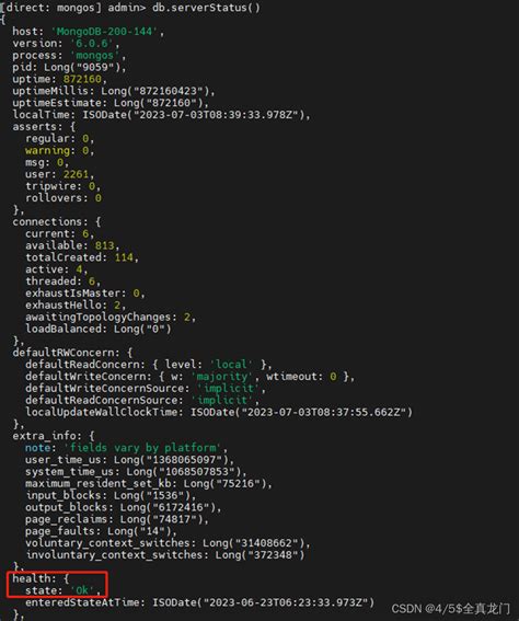 Mongodb负载均衡集群监控mongo的集群情况检查 Csdn博客