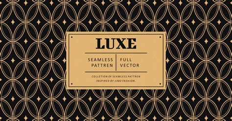 Luxe Geometric Patterns Patterns Ft Luxe And Sophistication Envato