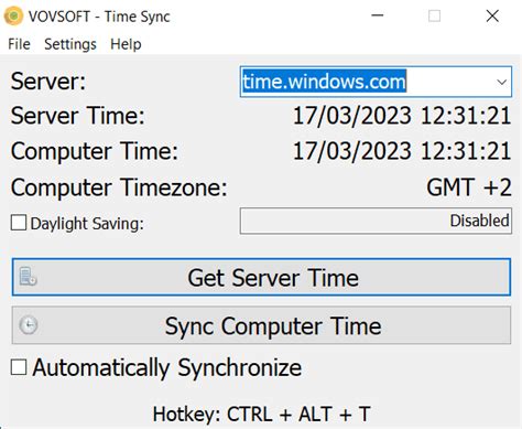 Time Sync скачать бесплатно Time Sync 31