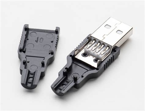 New Products Usb Diy Connector Shells Type A Male Plug And Type Micro B Plug « Adafruit