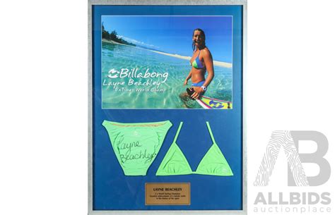 Layne Beachley Signed Billabong Lot 1632689 Allbids