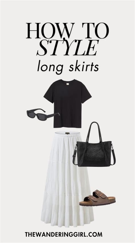 24 Chic And Classy Long Skirt Outfit Ideas Youll Love