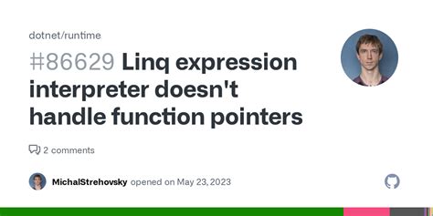 Linq Expression Interpreter Doesnt Handle Function Pointers · Issue