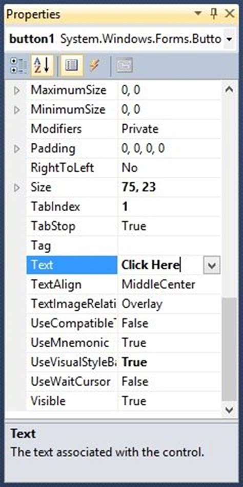 How To Use Button In C Windows Form The Engineering Projects