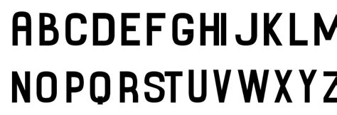 binary font